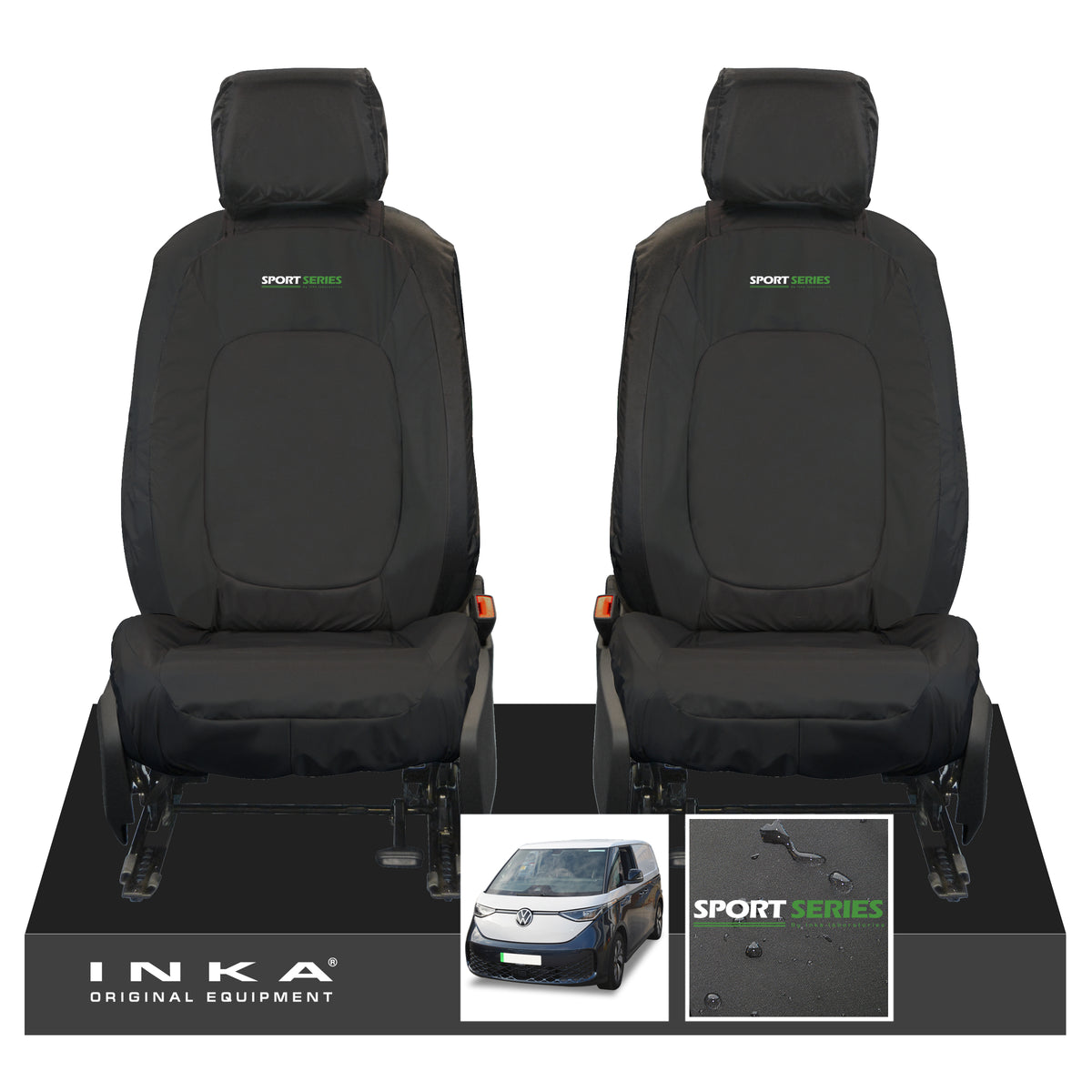 VW ID Buzz Cargo Front 1+1 INKA Tailored | INKA