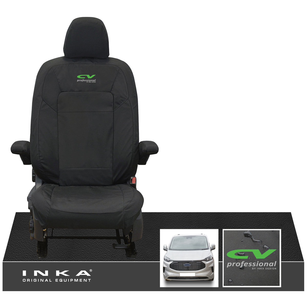 The All New Ford Transit Custom INKA Single Driver Tailored Waterproof ...