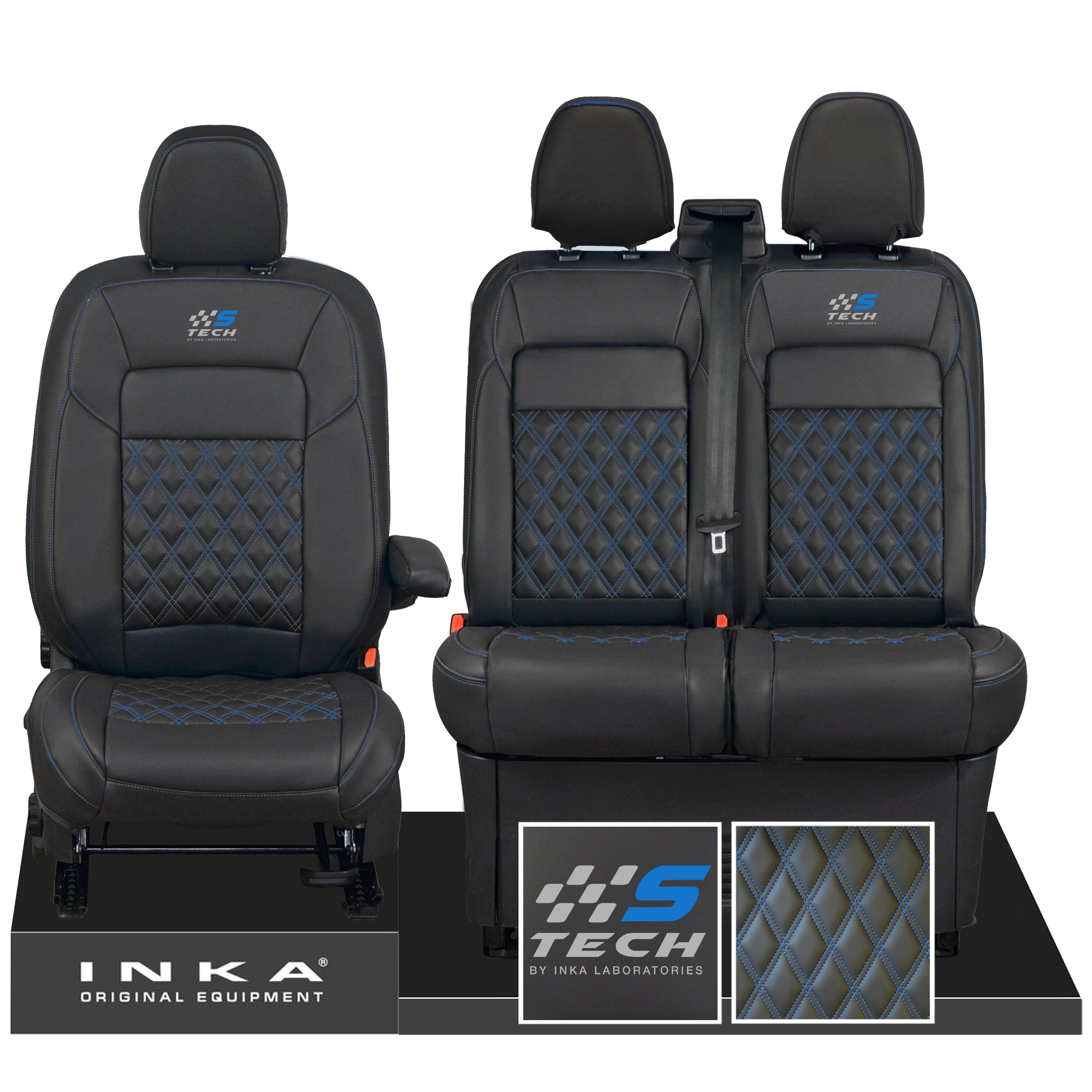 All New Ford Transit Custom S TECH Front 1 2 INKA Bentley Leatherette Inka Corp