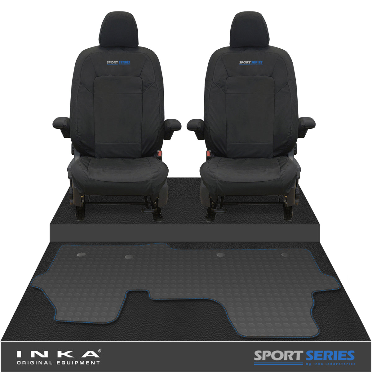 New VW Transporter T7 Panel Van INKA Front Set Tailored Waterproof Sea ...