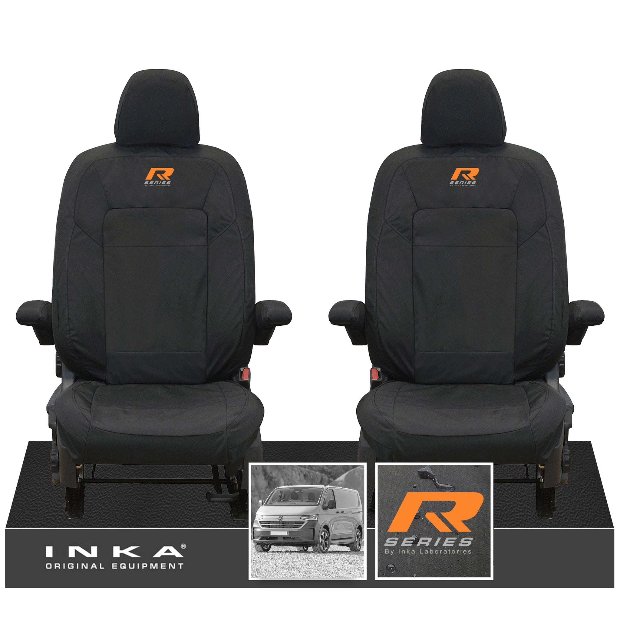 New VW Transporter T7 Panel Van INKA Front Set Tailored Waterproof Sea ...