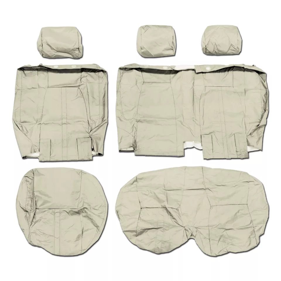 INKA Land Rover Discovery 4 L319 Rear 2+1 Waterproof Seat Covers Almon ...